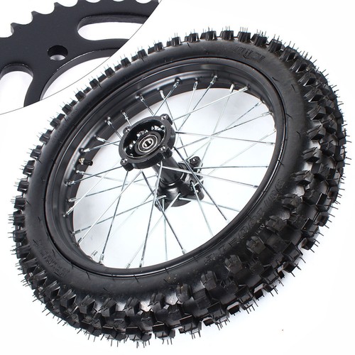 90/100-16 Rear Wheel Tire Rim+Sprocket with Bolt for Dirt Bike TTR125 ...