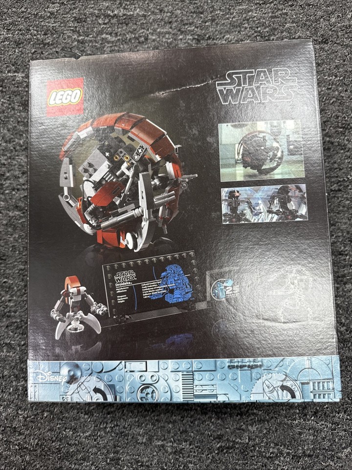 LEGO 75381 Star Wars Droideka Model - Buildable Collectible Droid ...