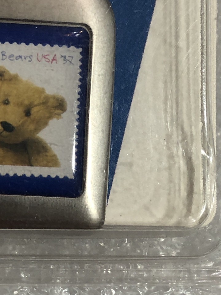 Teddy Bear Stamp Keychain Key Holder United States Postal Service USPS ...