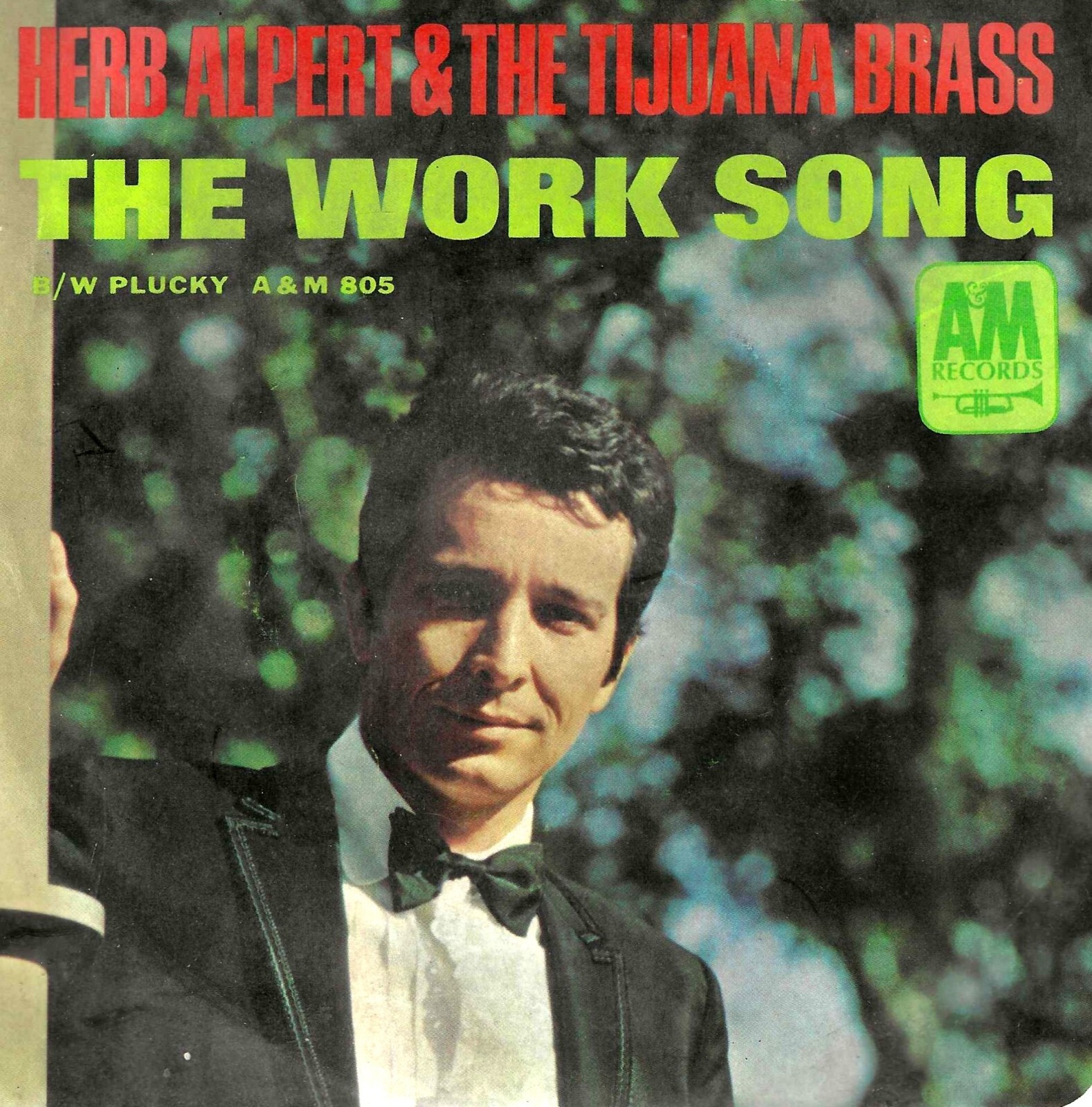 The Work Song/Plucky 45 by Herb Alpert & The Tijuana Brass Very Good | eBay