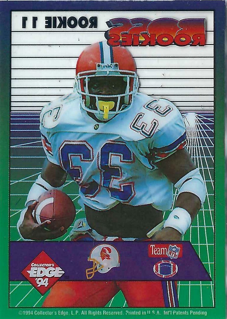 1994 Collector's Edge Boss Rookies Errict Rhett | eBay