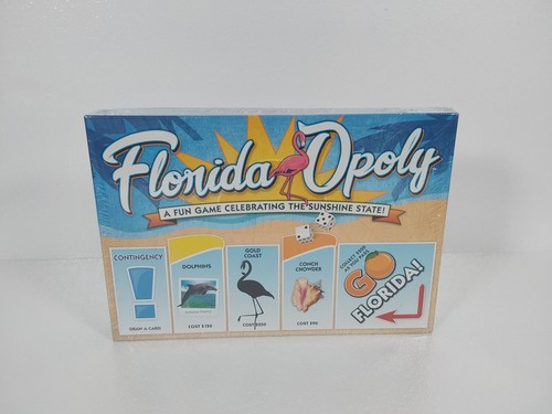 Florida Opoly Themed Monopoly Board Game,,, Sealed | eBay