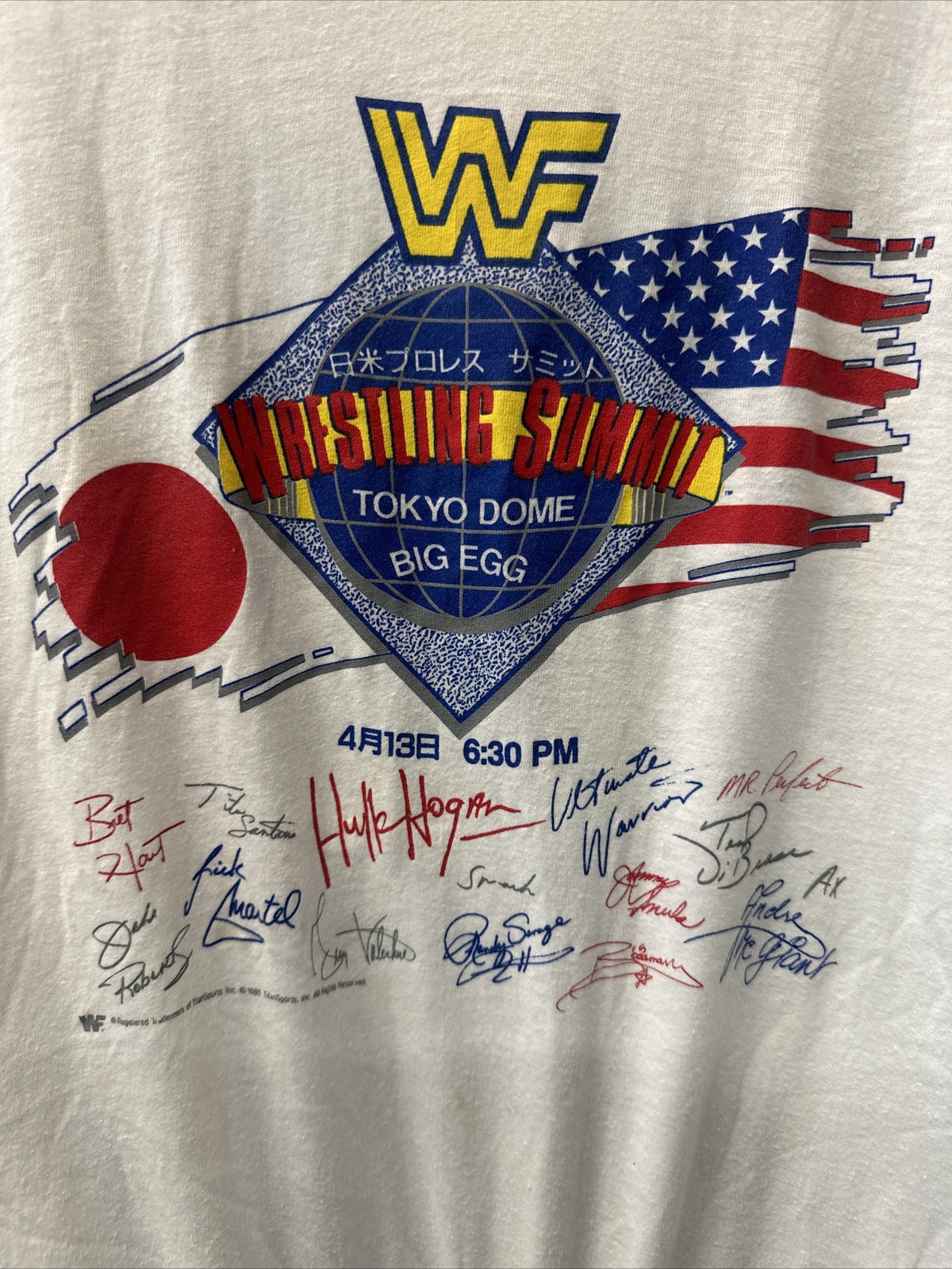 Vintage 1990 WWF Tokyo Dome Big Egg Wrestling Summit … - Gem