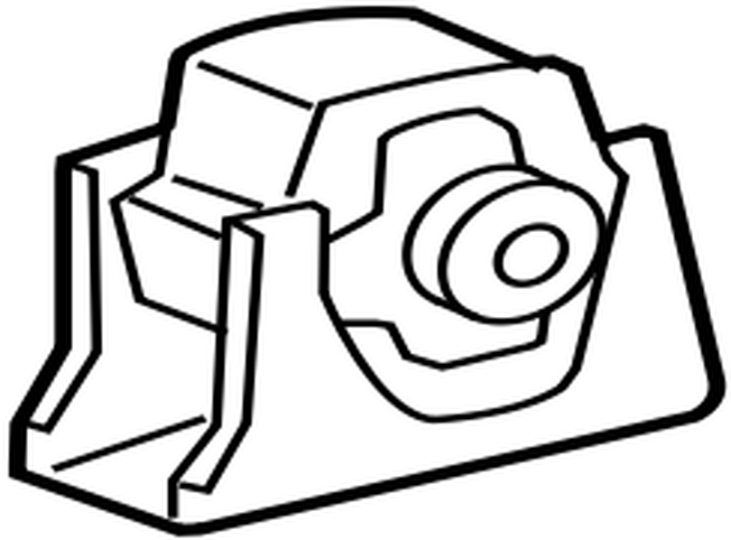 12361-28250 Toyota Insulator, engine mounting, front(for transverse ...