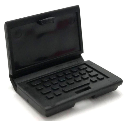 Lego New Black Minifigure Utensil Computer Laptop Pieces | eBay