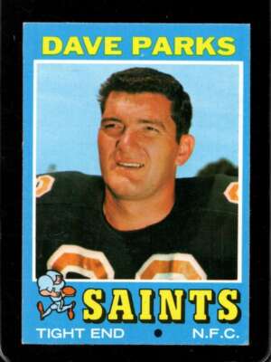 1971 TOPPS #37 DAVE PARKS EX SAINTS *SBA9268 | eBay Australia