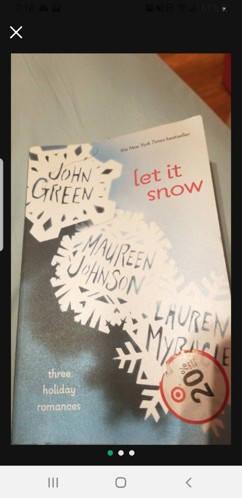 Let It Snow Book By John Green | eBay