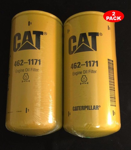 2 Pack! Caterpillar 462-1171 Filter - Lube / CAT OEM Oil FIlter 4621171 ...