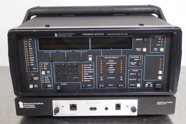 TTC Fireberd Mc6000 Communications Analyzer for sale online | eBay