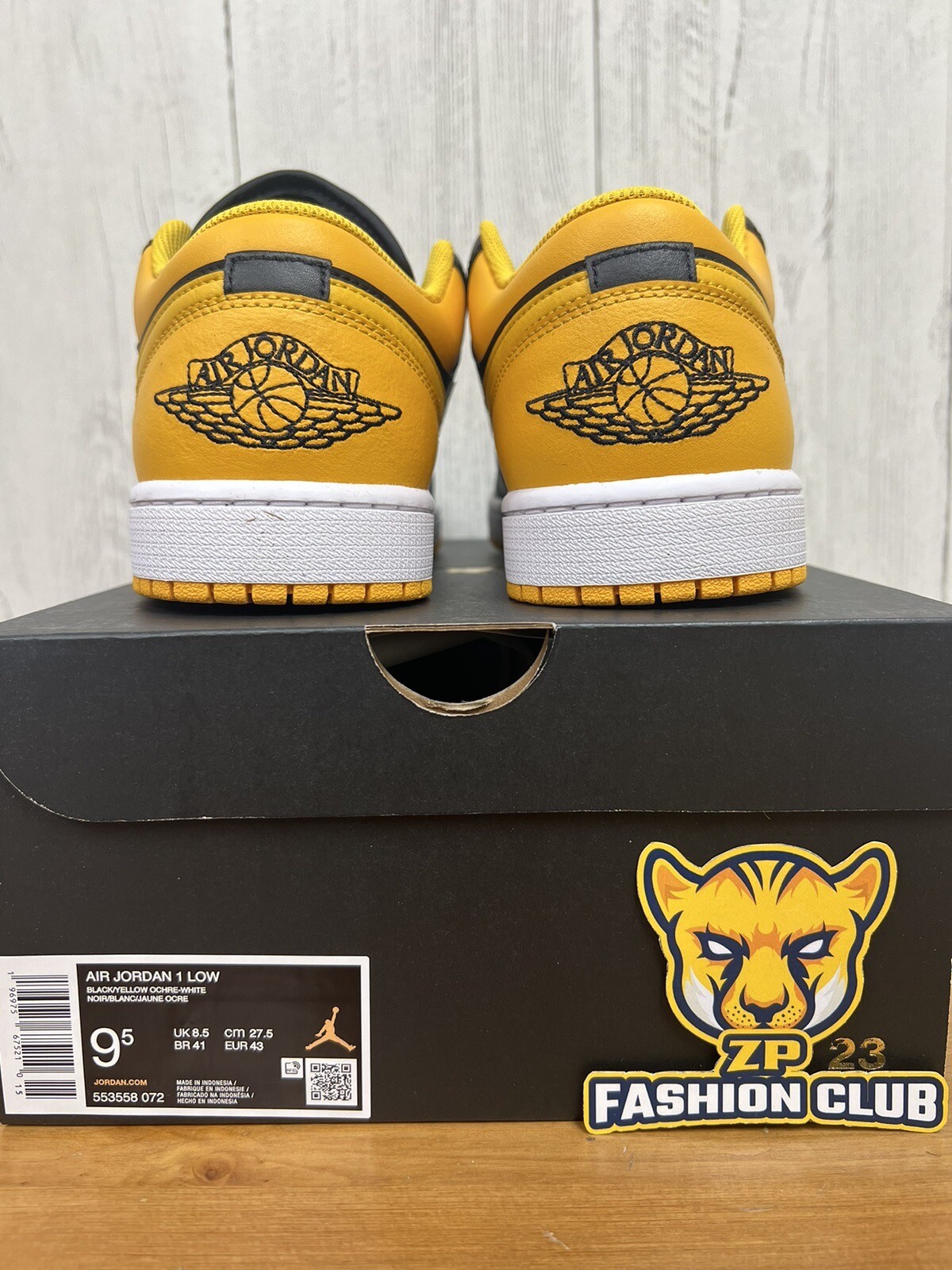 Air Jordan 1 Low Yellow Ochre 553558-072 | eBay