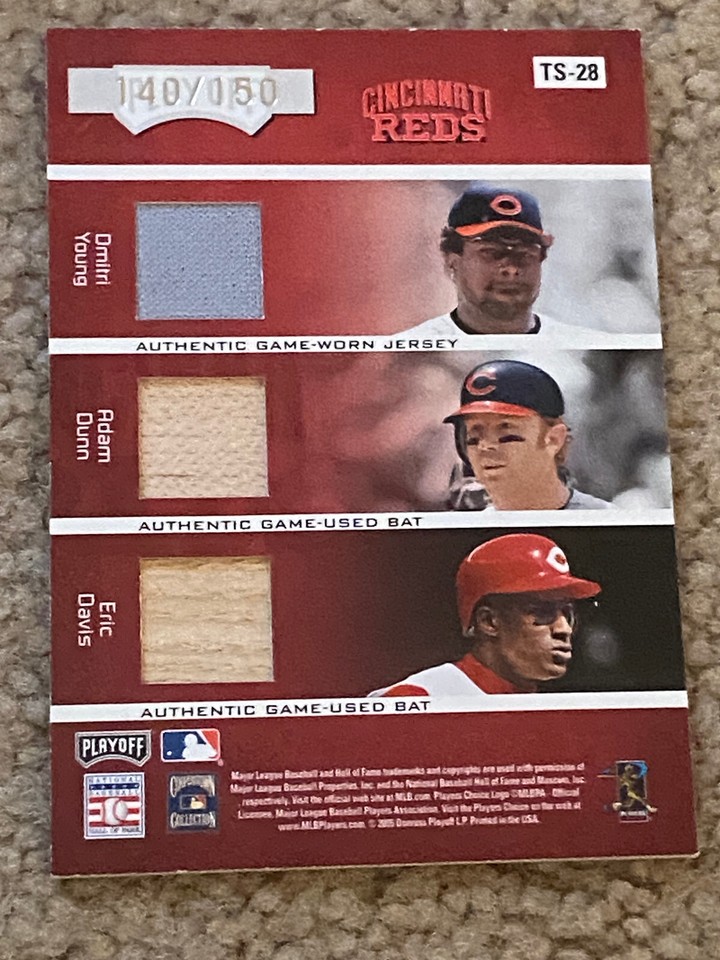 2005 PLAYOFF ABSOLUTE TEAM SIX CINCINNATI REDS TONY PEREZ CONCEPCION ...