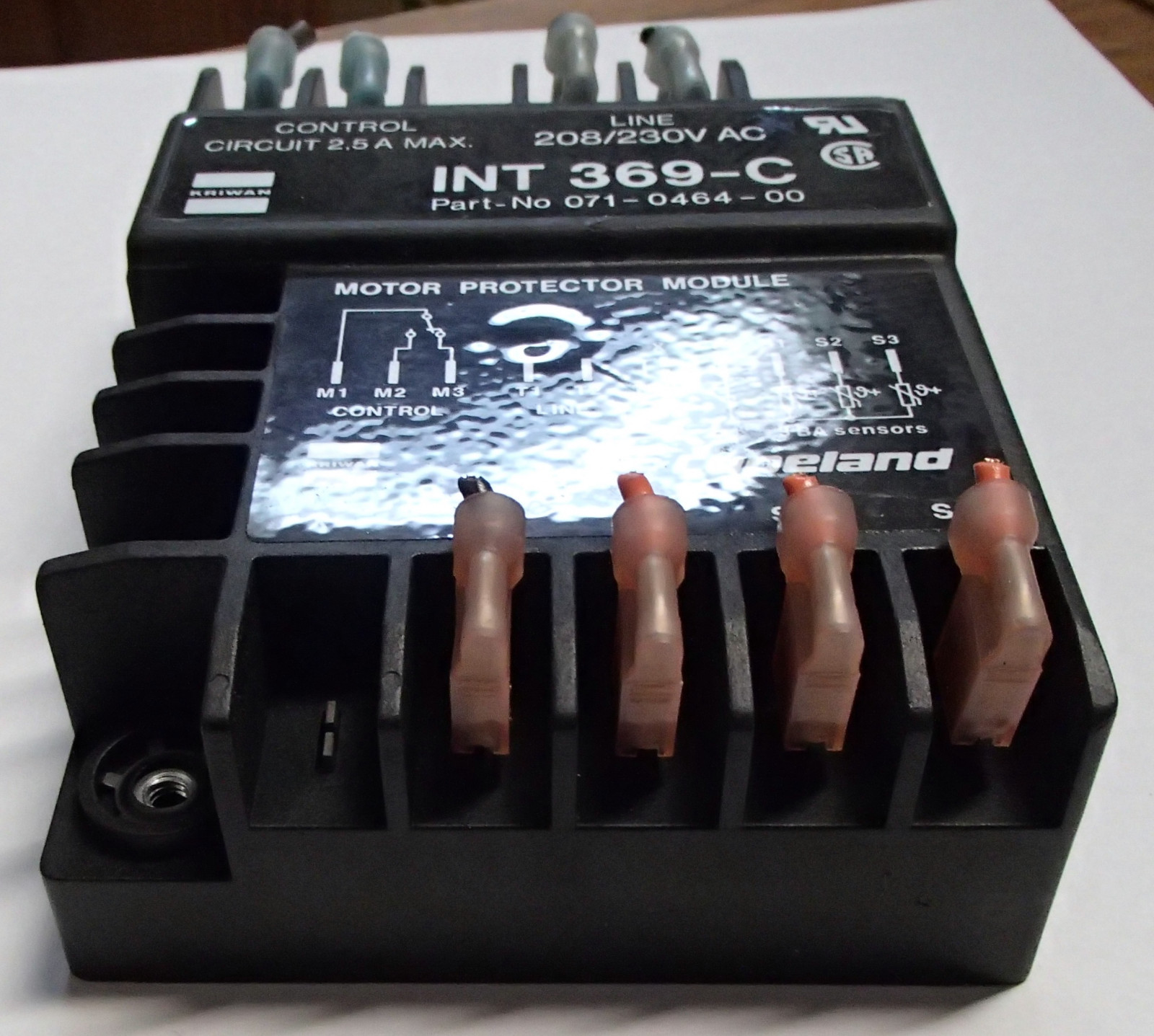 Copeland 071-0464-00 Motor Protector Module 071046400 for sale online ...