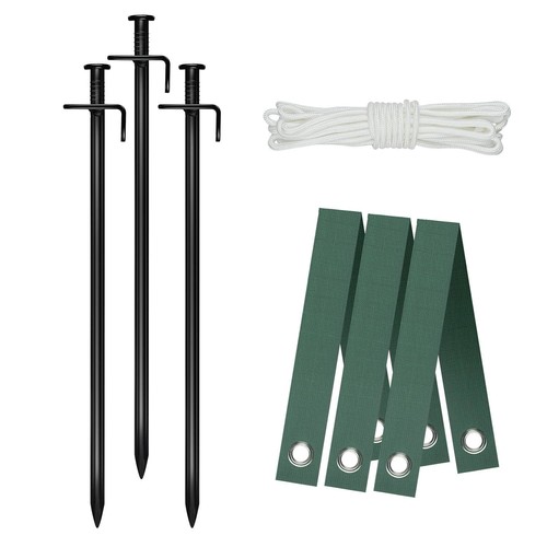 Heavy Duty Steel Tree Stake Kits,Tree Staking and Supports Kits for ...