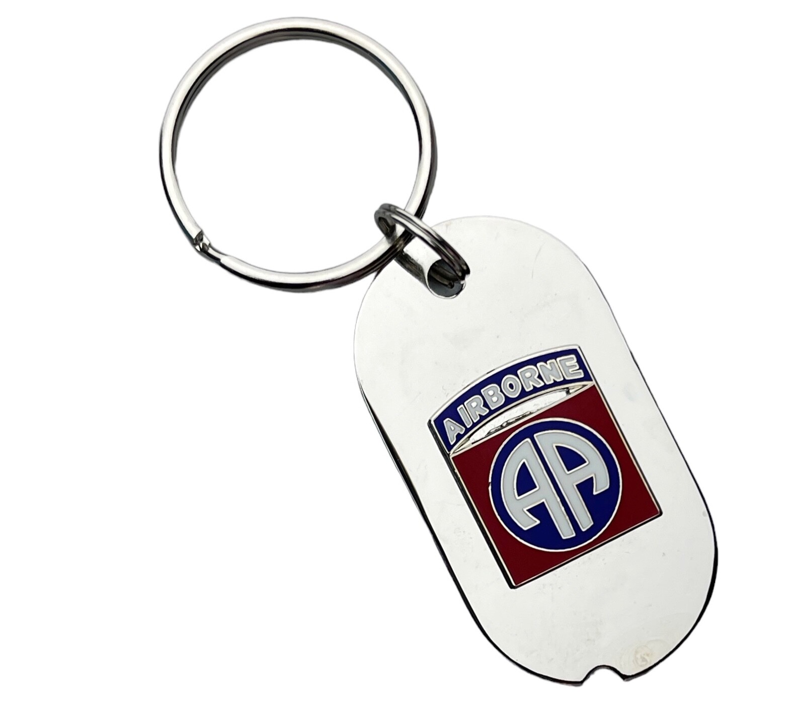 82nd Airborne 2 inch Dog Tag Key Ring H14674 F7D15G | eBay