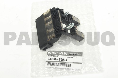 2438089914 Genuine Nissan HOLDER ASSY-FUSIBLE LINK 24380-89914 | eBay ...