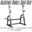 DEMO Adjustable Barbell Squat Rack Stand Fitness Gym Exercise Equipment ...