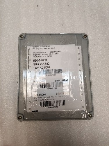 Engine ECM Electronic Control Module Right Hand Dash 2WD Fits 01 TACOMA ...