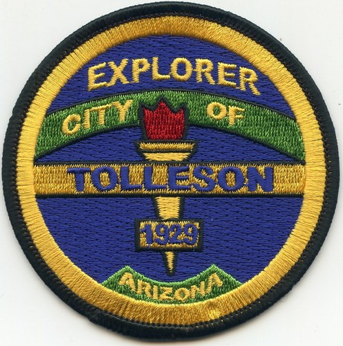 TOLLESON ARIZONA AZ EXPLORER POLICE PATCH | eBay