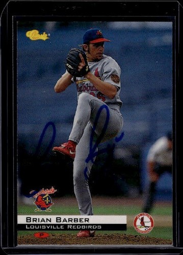 1994 Classic #82 Autographed Brian Barber Trading Card | eBay