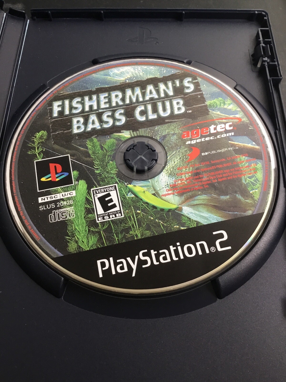 Cabela's Monster Bass Fisherman’s Bass Club Playstation 2 PS2 Game ...