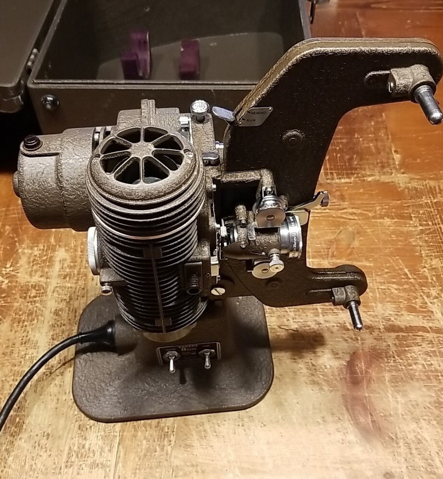 Bell & Howell Regent 8mm Projector Design 122 Model L & Case, WORKS ...