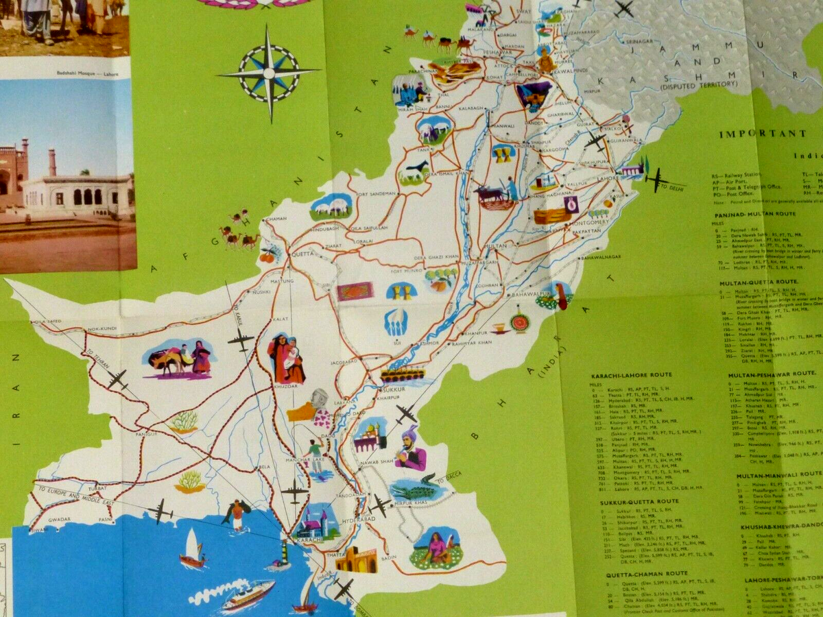 Tourist map of pakistan 60 photos - Cappadociaconcepttour.com
