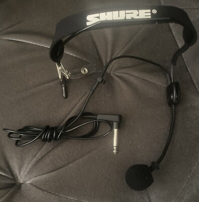 Shure WH20 Dynamic Headset Microphone for Shure Wireless 1/4 Inch ...