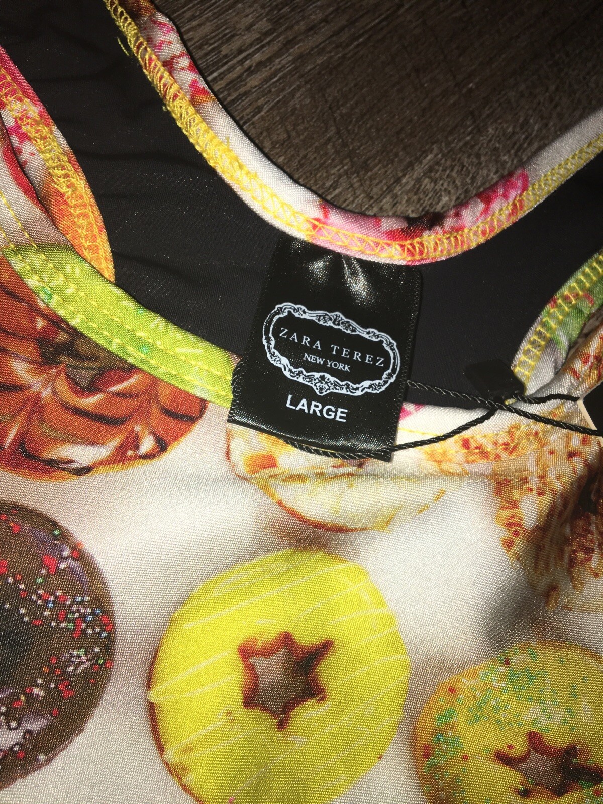 Zara Terez ZT Performance Apparel Donuts Sports Bra Top Big Girls Size ...