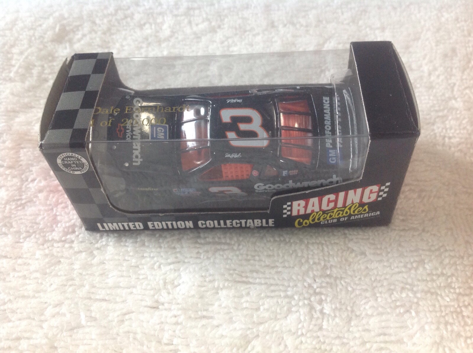 NASCAR #3 Dale Earnhardt Racing Collectables Club of America Die Cast ...