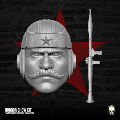 Horror Show custom head and weapon for GI Joe Classified and other ...