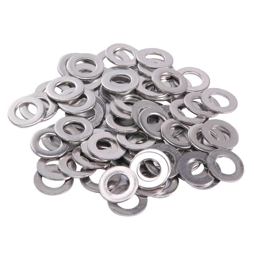 New 304 Stainless Steel Washers Flat Washer Assortment Set Value Kit ...