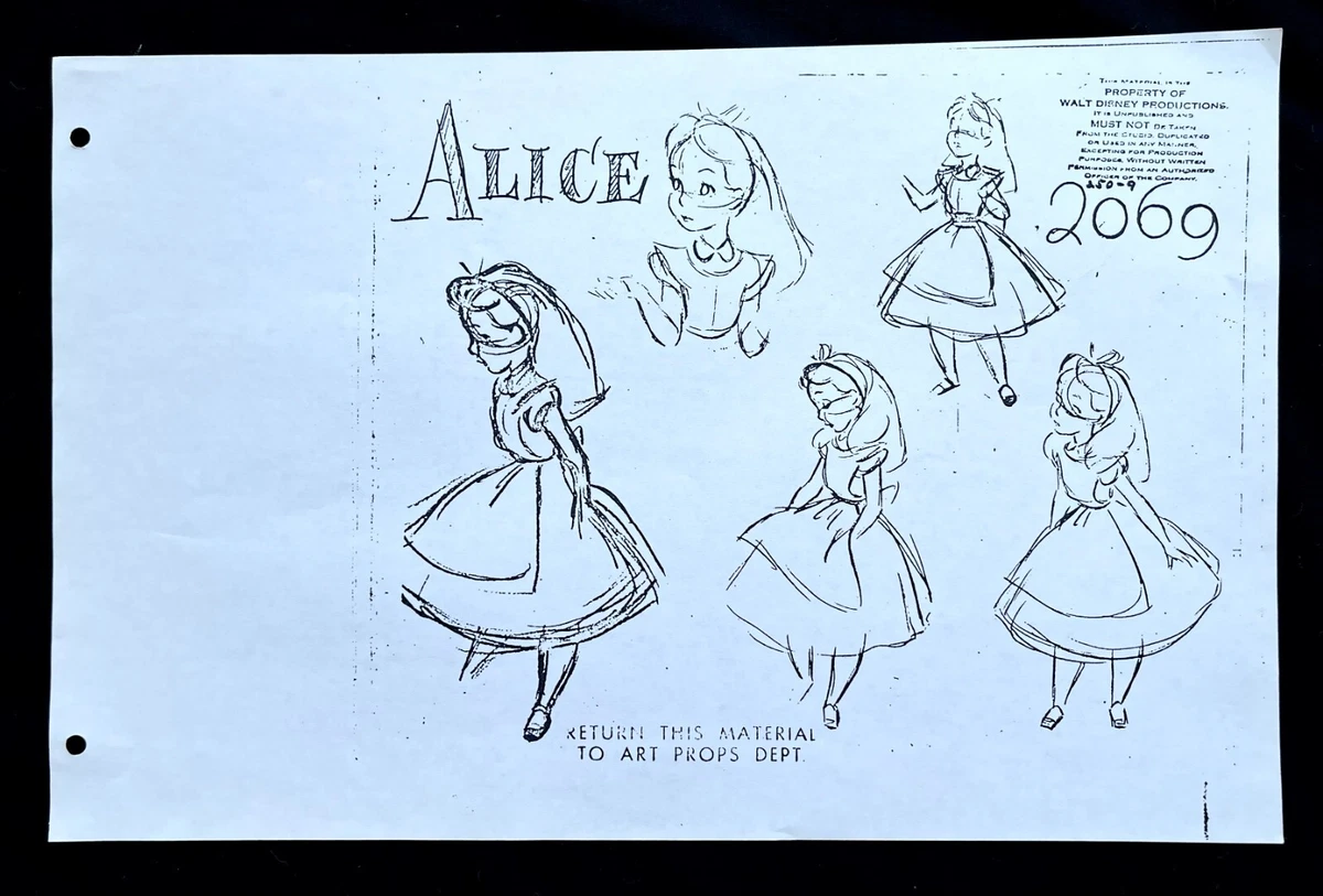Alice In Wonderland 1951 Characters