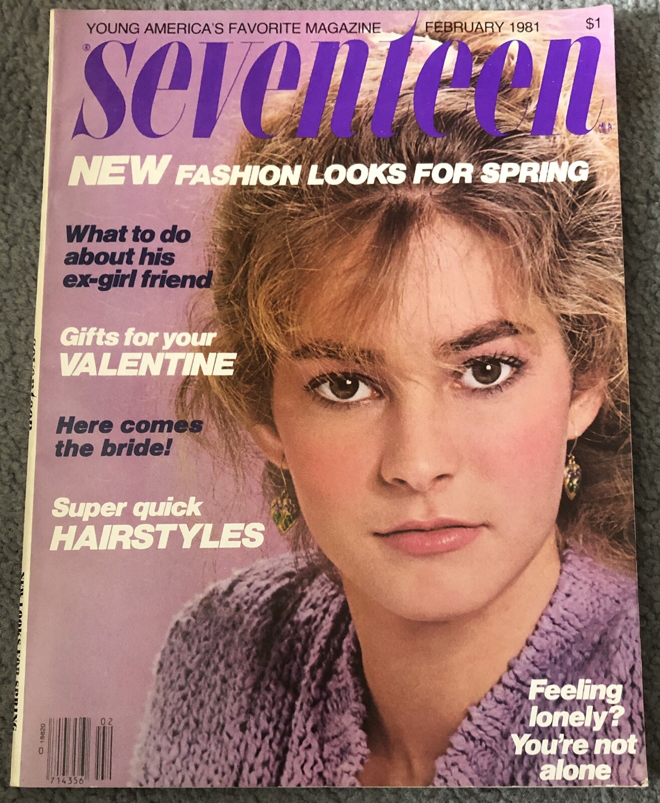 Vintage Seventeen Magazine February 1981 Lisanne Falk EBay vintage-seventeen-magazine-february-1981-lisanne-falk-ebay