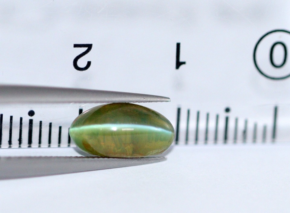 2.38 Ct IGI Certi Strong Brownish Red Real Alexandrite Cat’s Eye ...