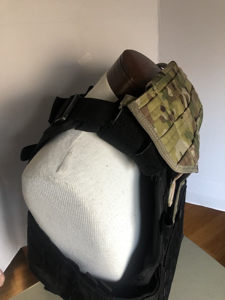 AR 500 Upper Chest Multicam Molle Tactical Modular Chest Rig Bib 6 ...