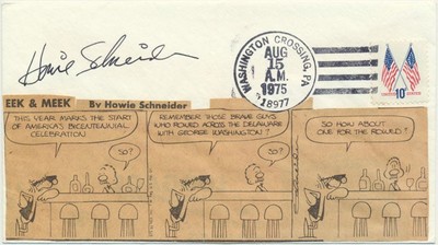 Howie SCHNEIDER / Signed Postal Cover | eBay