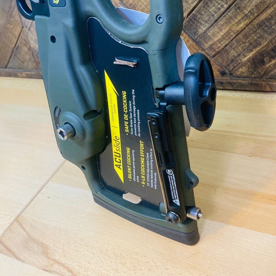 TenPoint NITRO 505, ACUSlide, EVO-X Elite Black Scope (Moss Green) Free ...