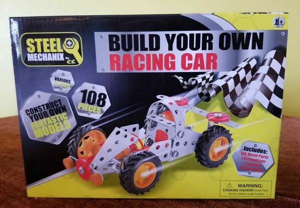 Build Your Own Racing Car Steel Mechanix Model Kit Age 8 for sale ...