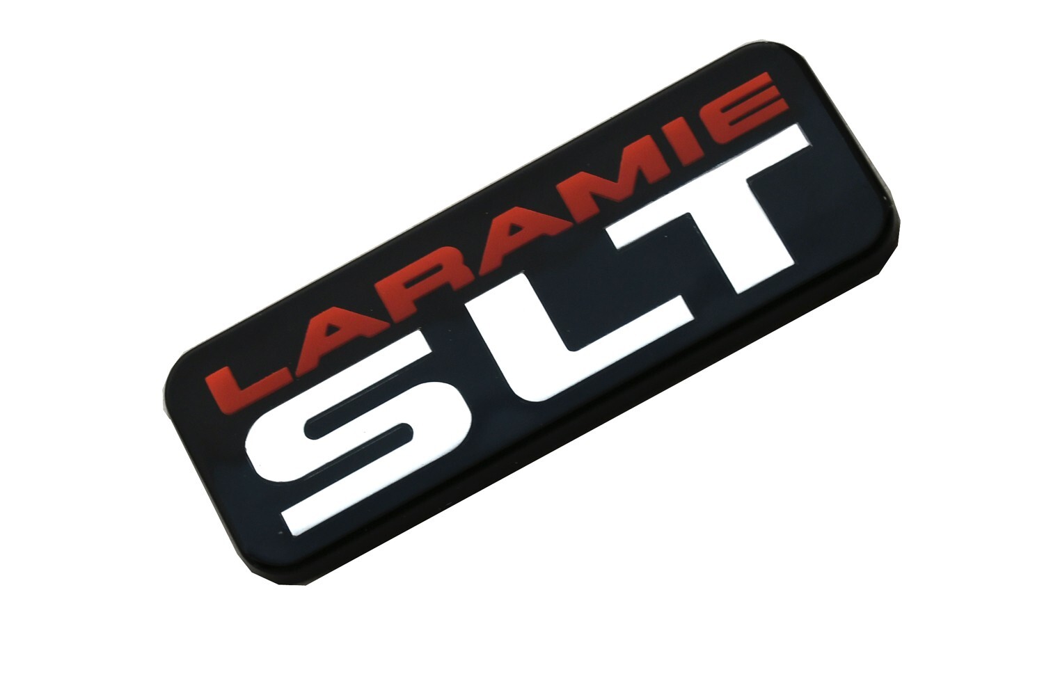 2PCS LARAMIE SLT CAB EMBLEMS NAMEPLATE BADGE for 1500 2500 3500 ...