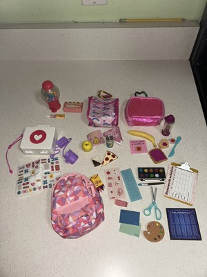 Our Generation SURPRISE SCHOOL LUNCH BAGS SERIES 1 Backpack Extras ...