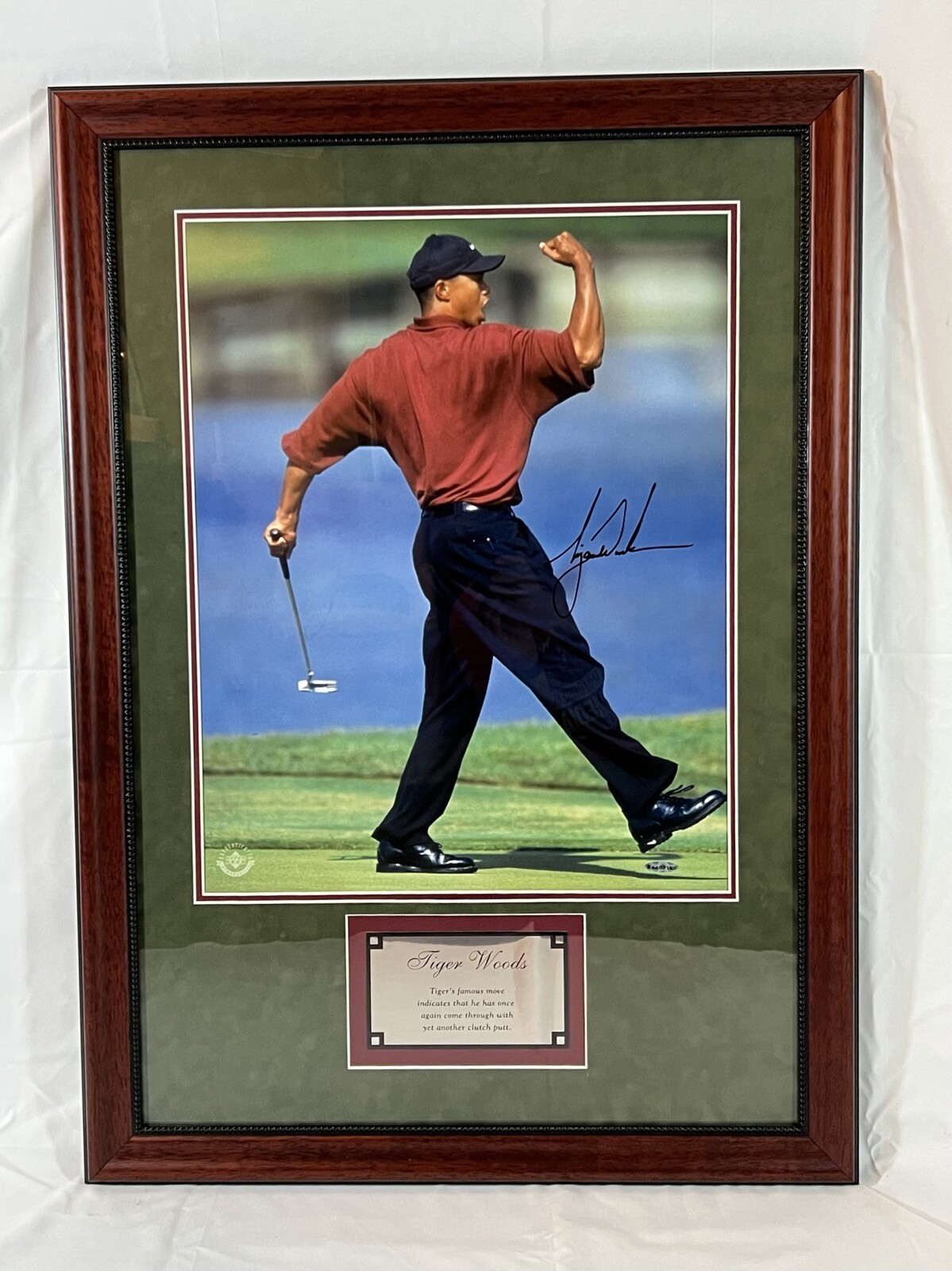 Tiger Woods Golf Memorabilia & Signed Golf Collectibles