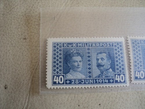 Very Rare 4 Mint 28 Juni 1914 KuK MILITARPOST Postal Stamps | eBay UK