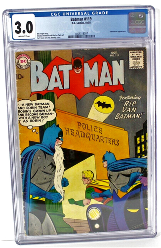 Batman #119 D.C. Comics CGC 3.0 | eBay