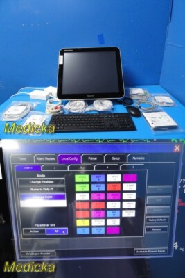 Spacelabs 91393 Xprezzon Monitor W/ PSU, Command & CO2 Modules, Leads ...