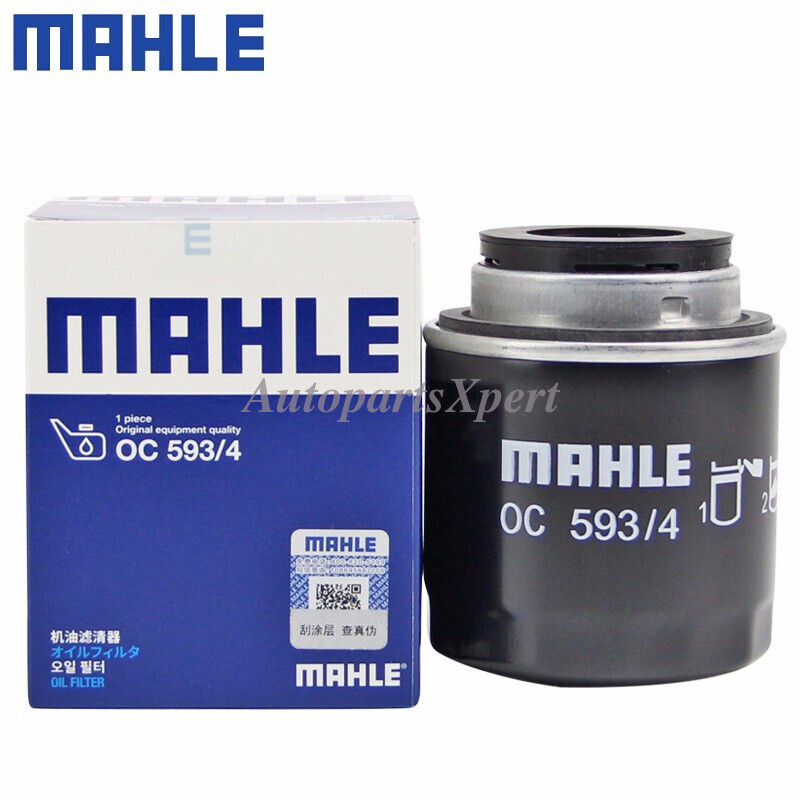 03C115561H MAHLE OEM Oil Filter For VW Jetta Golf VII Passat Audi A3 1 ...