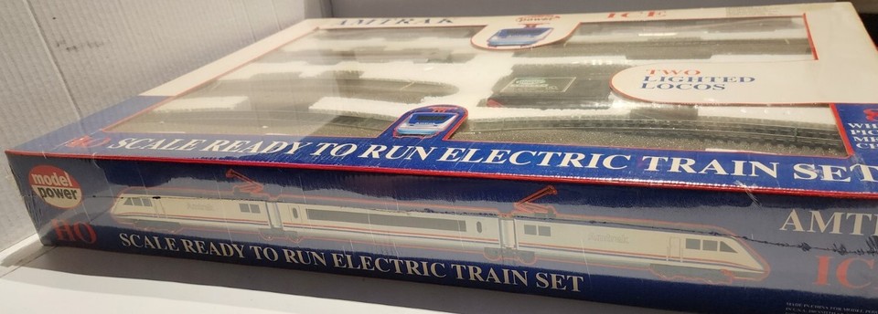Model Power HO Amtrak ICE train set No. 2500 | eBay