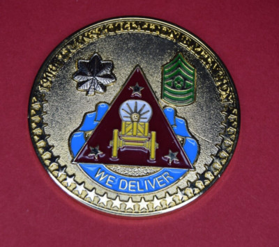 RARE US Army 190th Transportation Battalion Challenge Coin OIF OEF ...