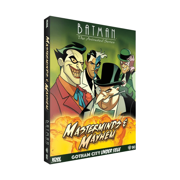 Batman Animated Series Gotham City Under Siege Masterminds Mayhem Board ...
