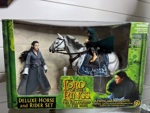 The Lord of the Rings Arwen and Asfaloth Deluxe Horse and Rider Set with Frodo | eBay