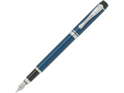 5280 Ambassador Blue/Silver Medium Fountain Pen | eBay